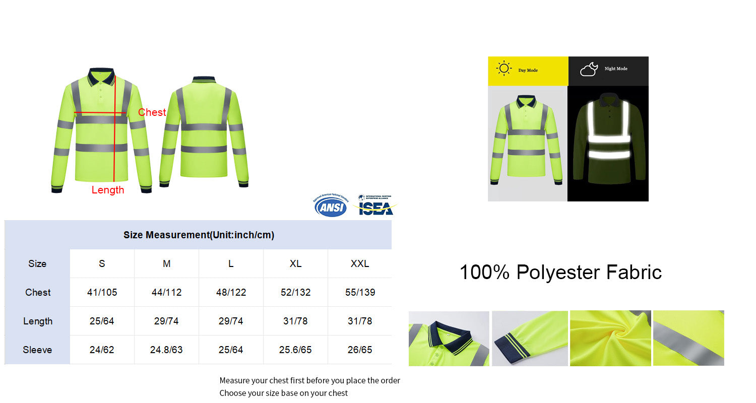 Custom Safety Shirts High Visibility Class 2 Customized T Shirt Quick ...