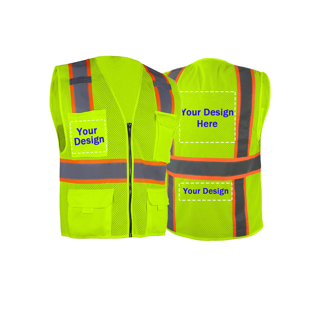 Custom Safety Vests with Your Logo Online Free - SafetyCustom.com ...